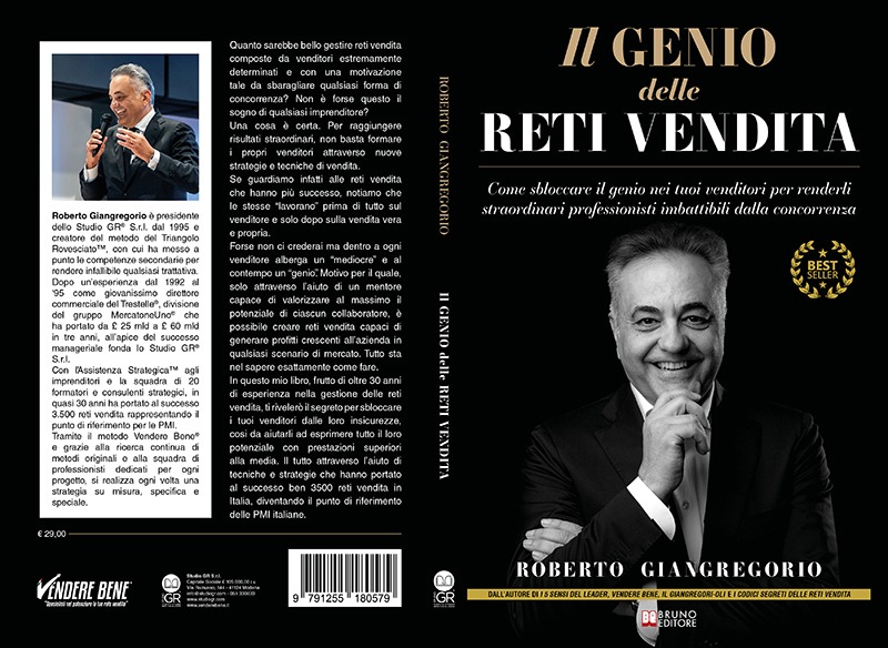 Roberto Giangregorio lancia il Bestseller “Il Genio Delle Reti Vendita”