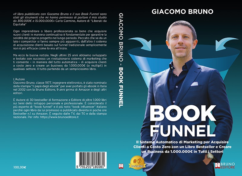 Book Funnel: Giacomo Bruno presenta il libro su come creare un Business ...