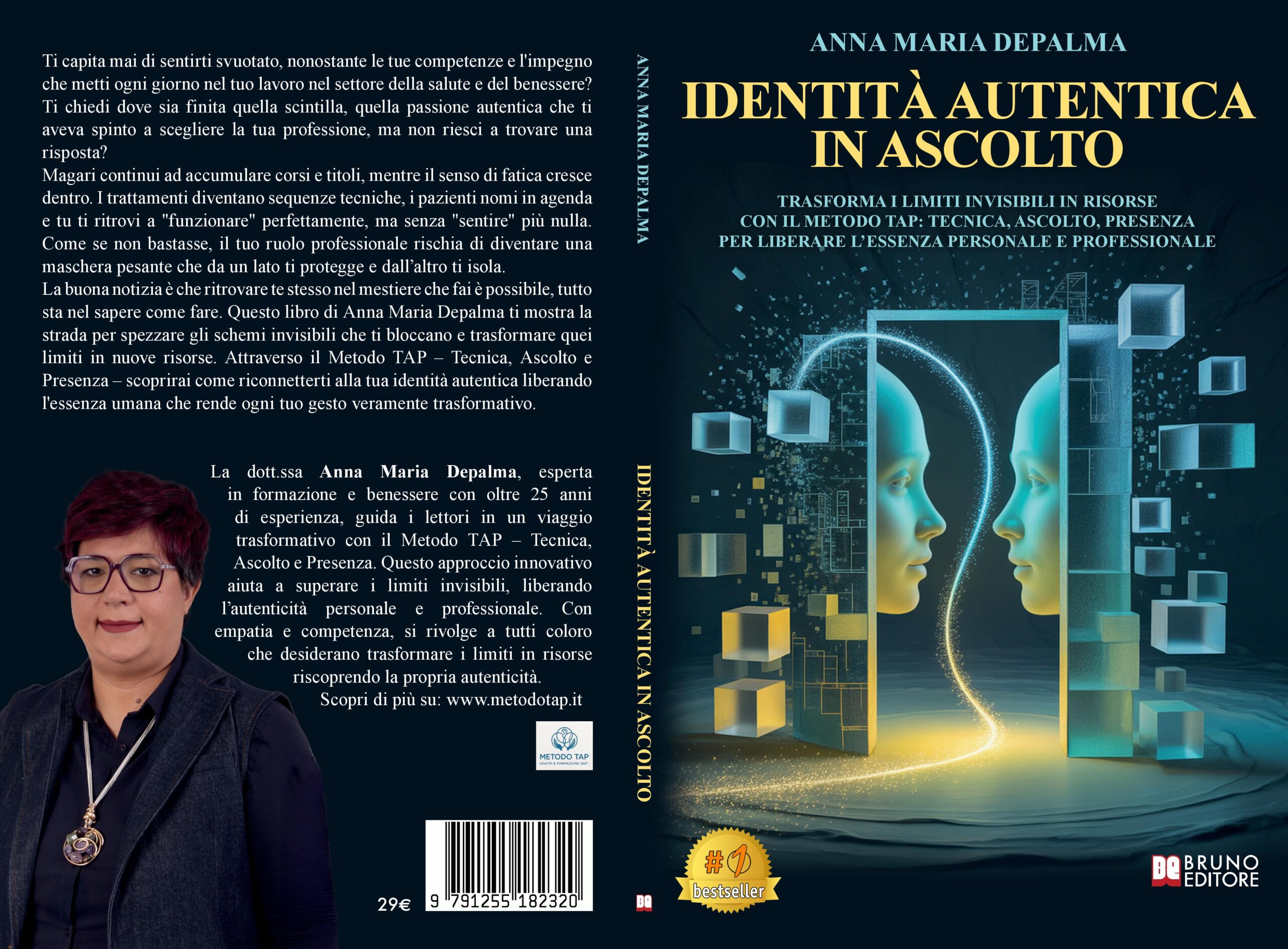 Anna Maria Depalma lancia il Bestseller “Identità Autentica In Ascolto”