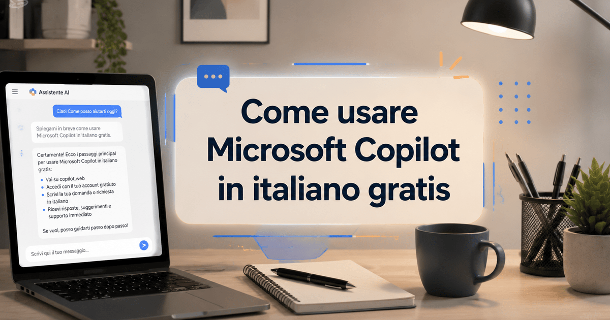 Come usare Microsoft Copilot in italiano gratis