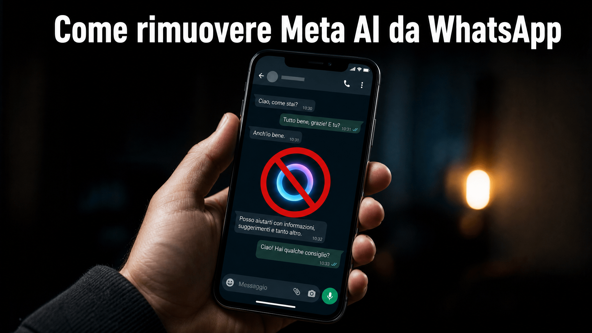 Come rimuovere Meta AI da WhatsApp: guida 2025
